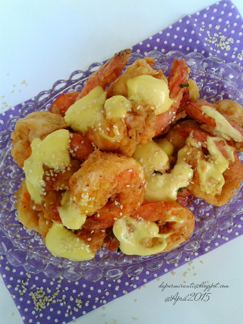 Dapur Miranti: Udang Goreng Saos Mayones